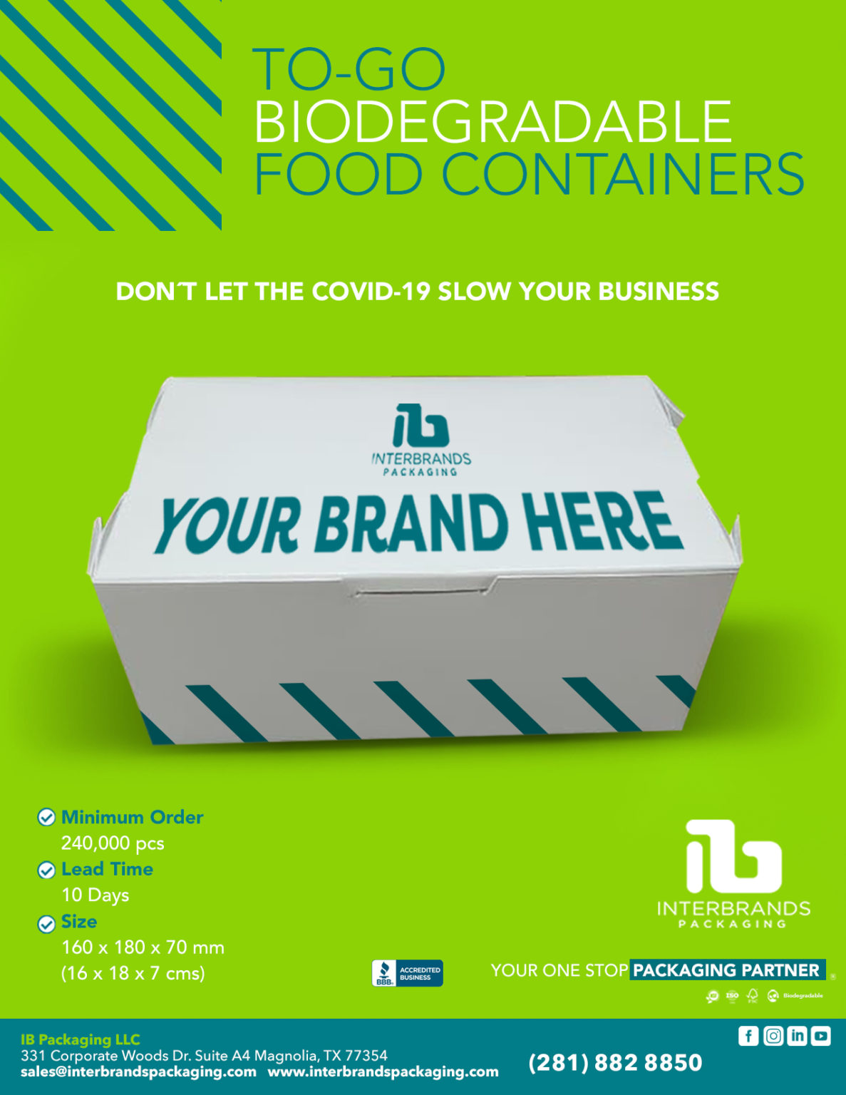 FOOD CONTAINERS - Interbrands Packaging